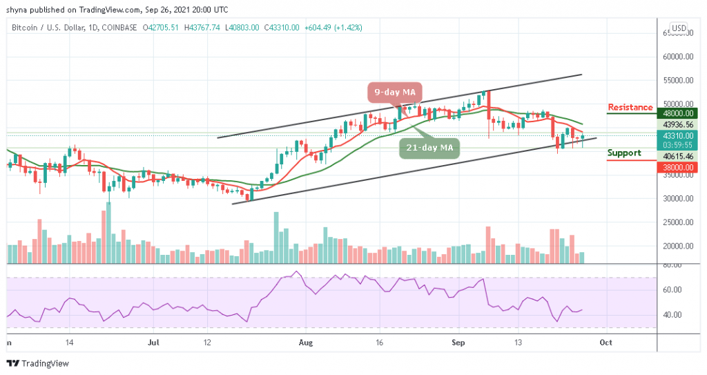 Bitcoin Price Prediction: BTC/USD Spikes Above $43,000 Level
