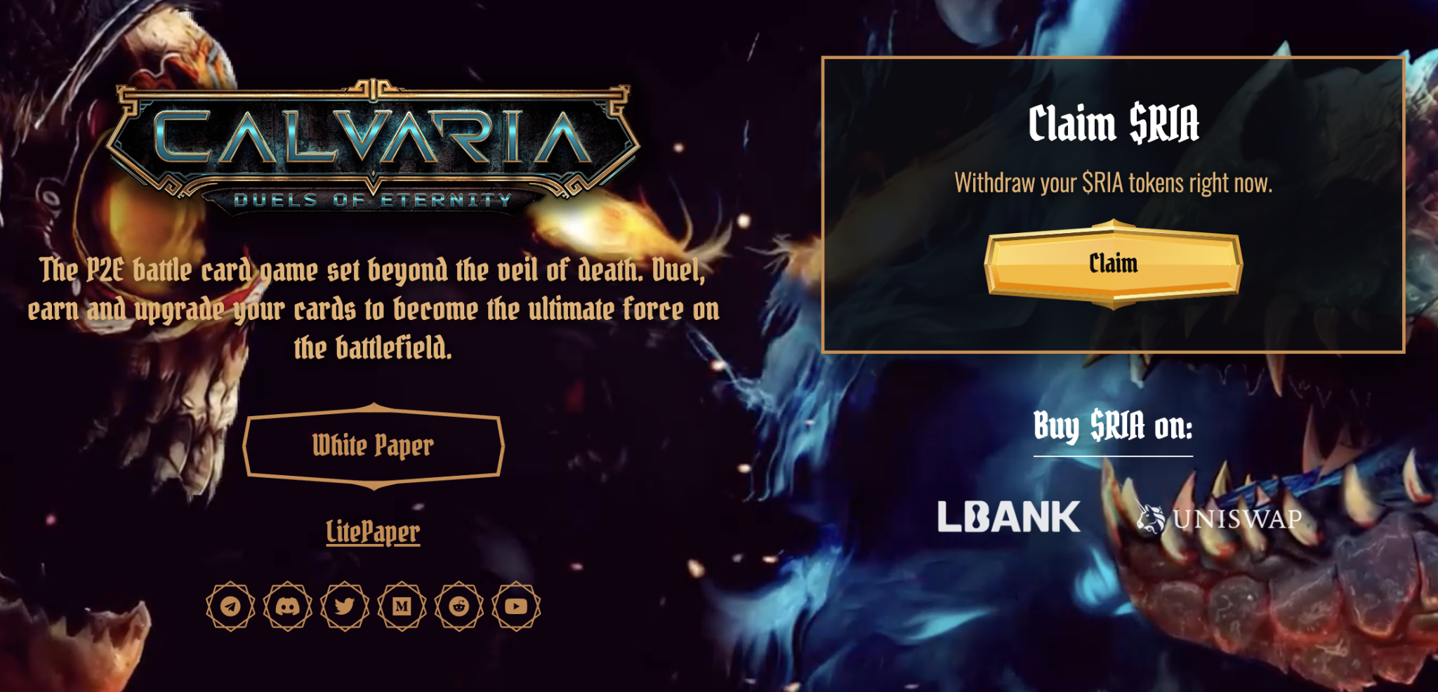 Calvaria: The Play-to-Earn Crypto Game That's Set to Disrupt the Gaming ...