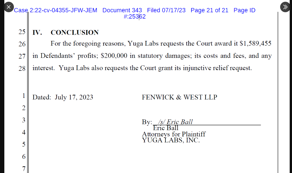 Yuga Labs Files New Lawsuit Against Ryder Ripps – Demands $1.6M Of RR ...