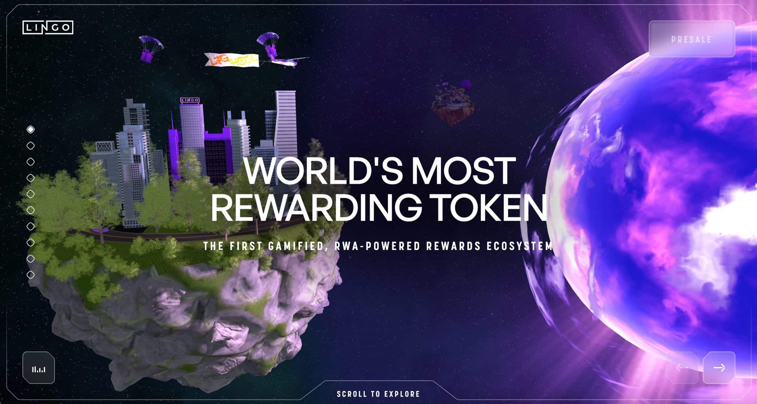 Lingo - World's Most Rewarding Crypto Token, Presale Launches Soon ...