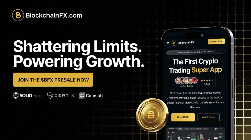 BlockchainFX Presale Turns $BFX Into the First Binance-Style Token With USDT Rewards ...