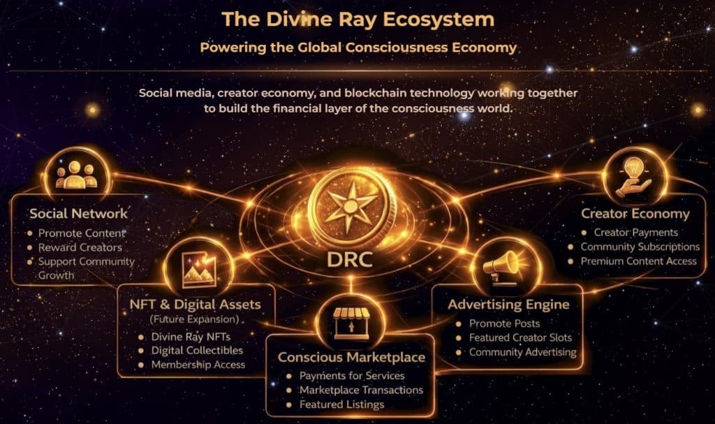 Best Crypto ICO in 2026? Divine Ray Brings a Live Cosmos Social ...